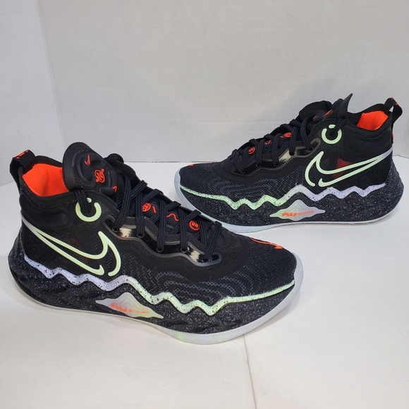 Nike | Shoes | New Nike Mens 45 Air Zoom Gt Run Basketball Shoes Black ...